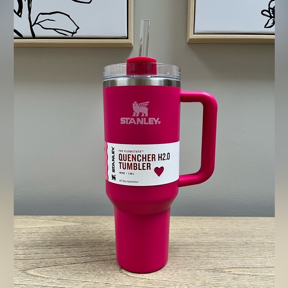 Stanley | Other | Nwt Stanley X Target Cosmo Pink 4oz Flowstate ...